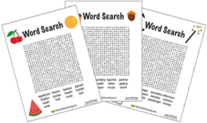 Free Word Search Worksheets for 4th Grade | Golden Kids Learning
