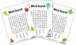 Word Search - Golden Kids Learning | GKL| Educational Site for Pre-K ...