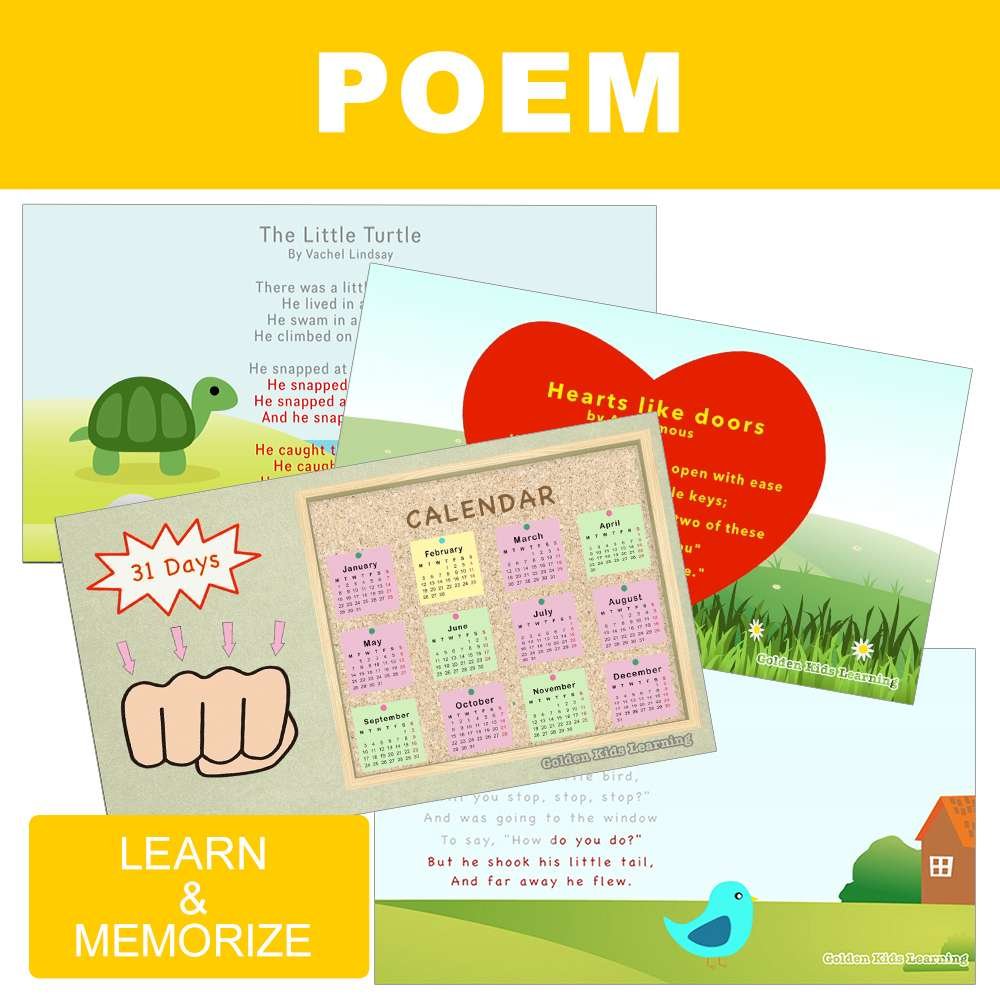 Poems 2nd Grade Level - Golden Kids Learning | GKL| Educational Site ...